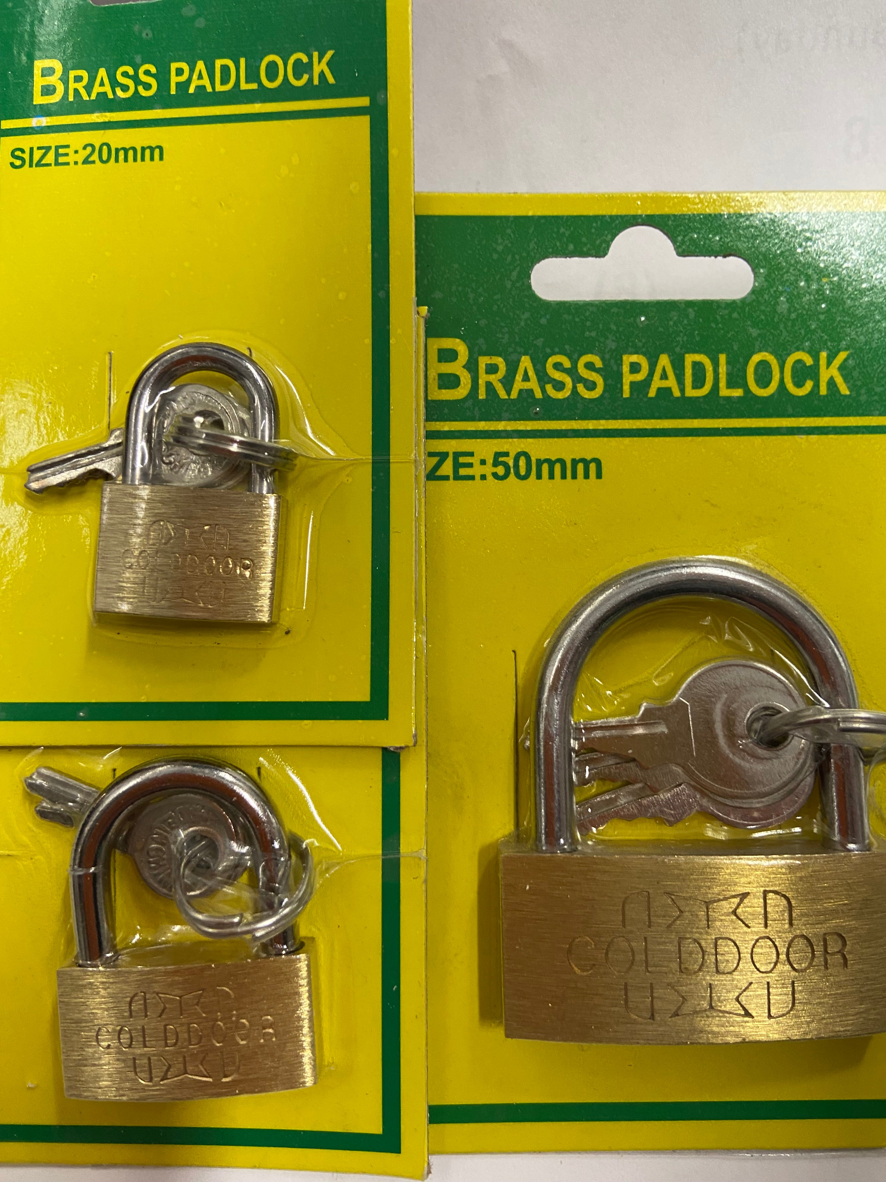 Padlocks-Golddoor Great Designed Brass Padlock