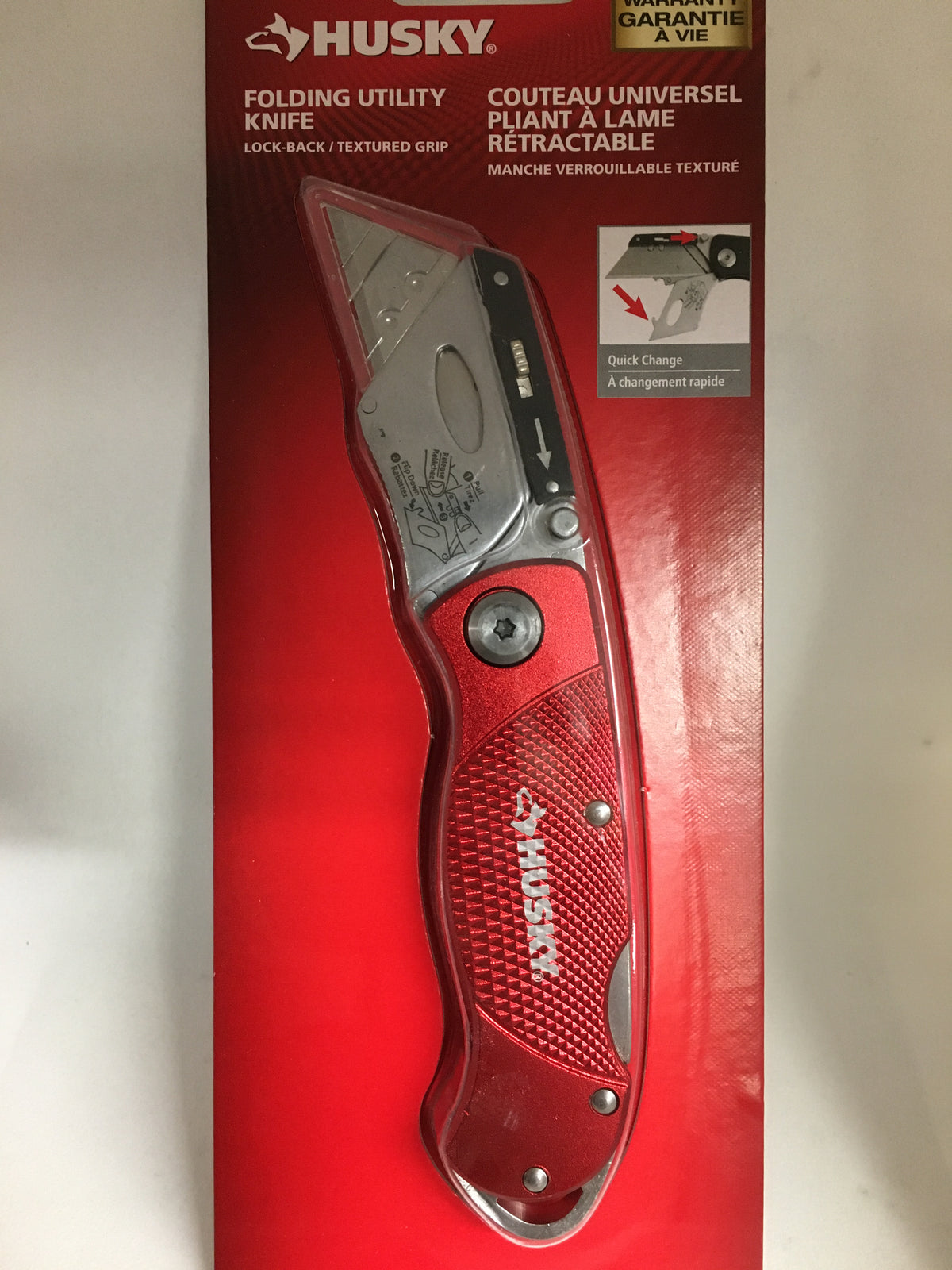 Special Designed Super Sharp Foldable HUSKY Utility Knife